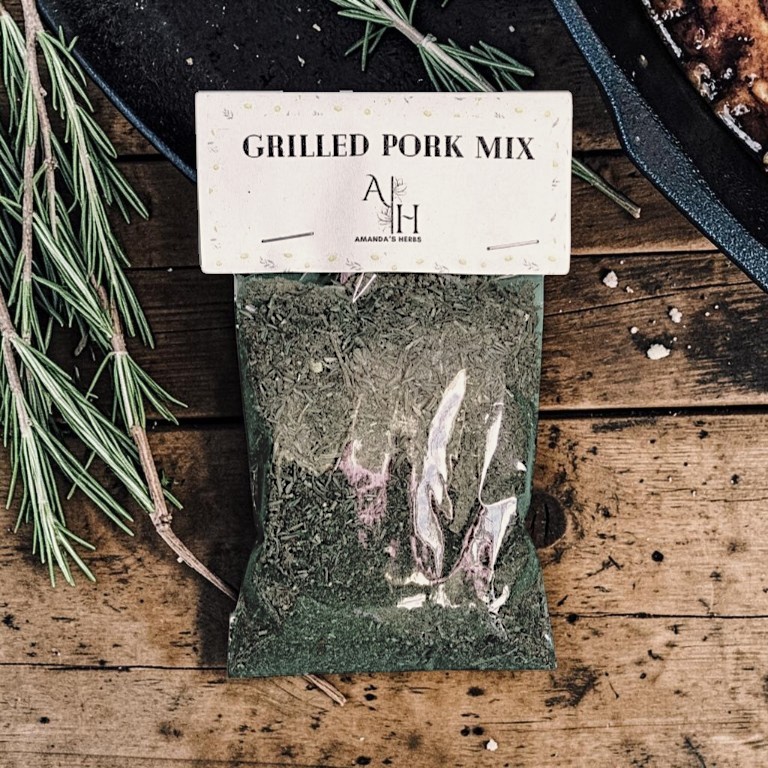 Grilled Pork Herb Mix - Amanda's Herbs