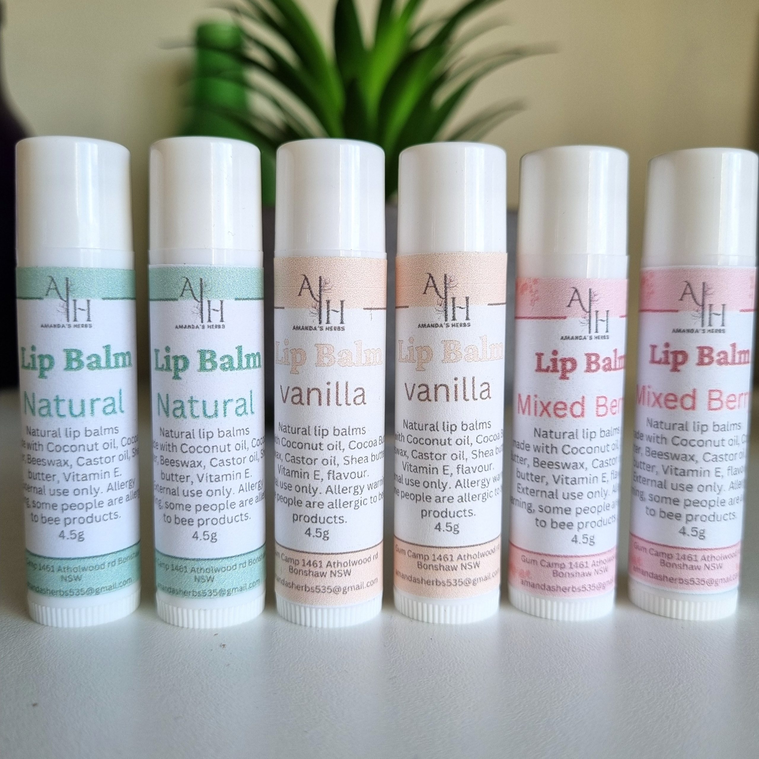 Lip Balms - Amanda's Herbs